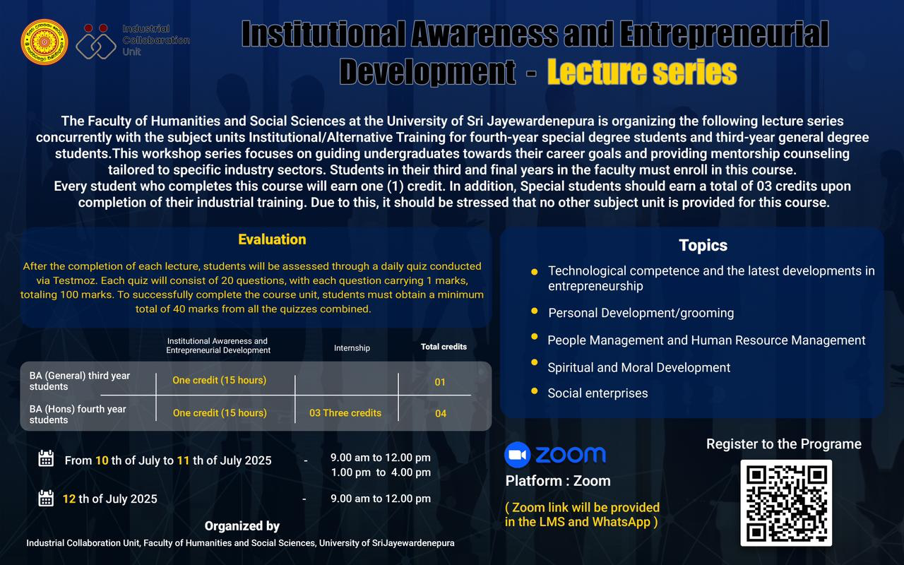 Digital Learning Space - Faculty of Humanities and Social Sciences